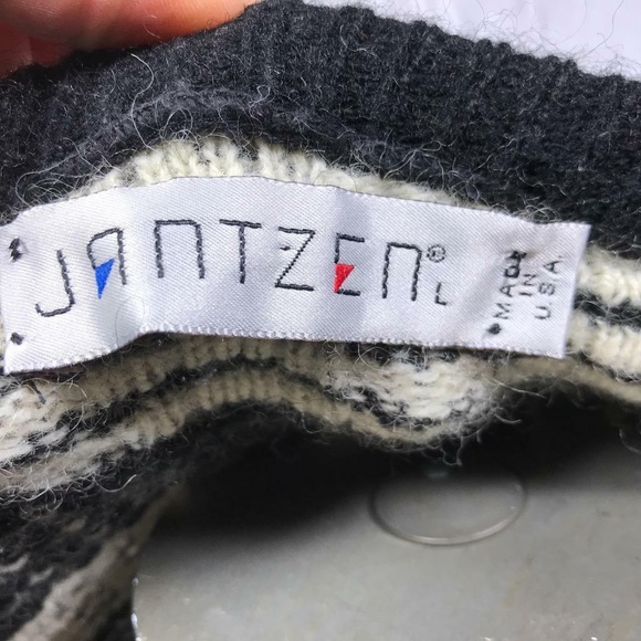 Jantzen | Sweaters | Vintage Jantzen Mens Sweater Bold Biggie 99s ...